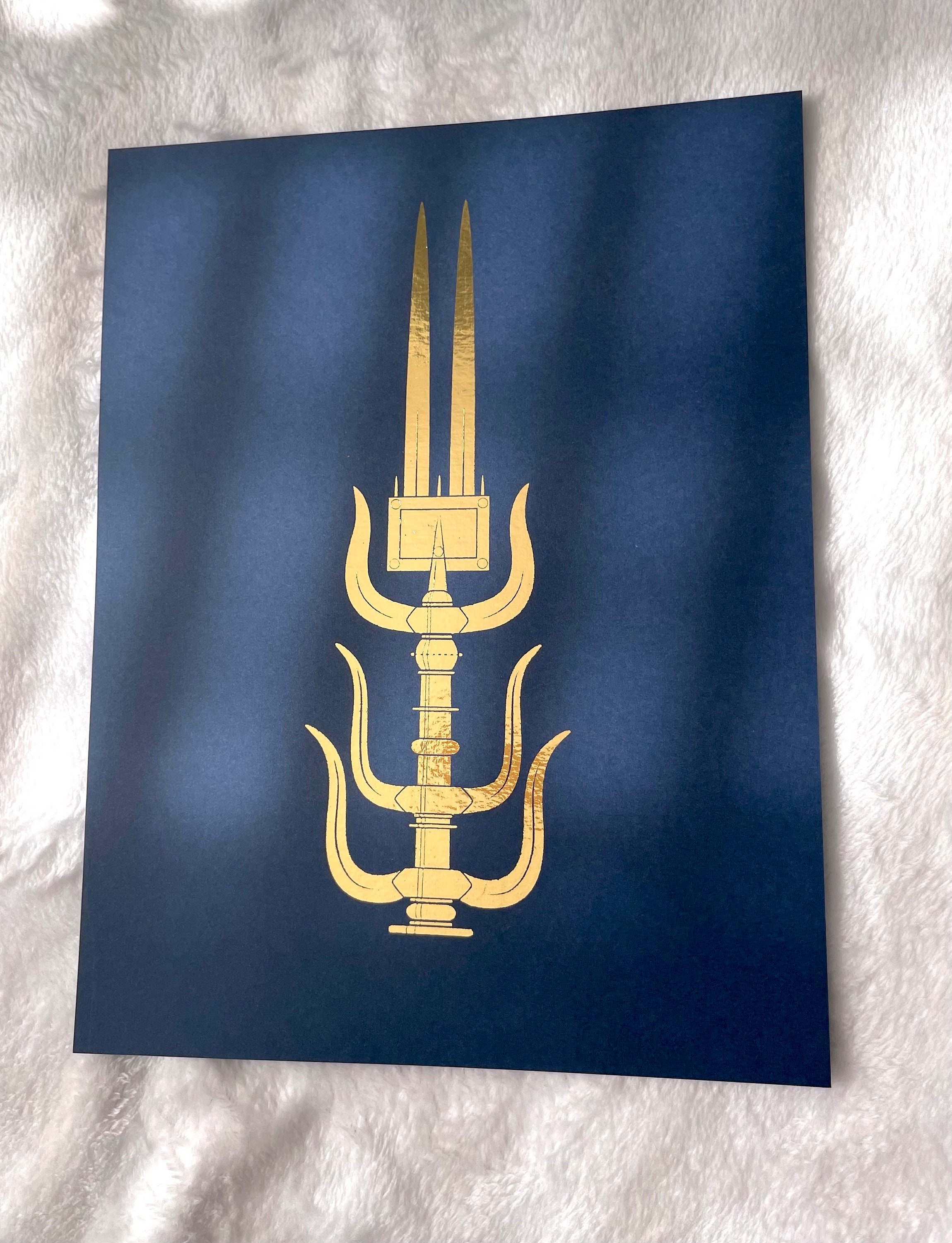 Sri Astbhuja Print: Sikh Battle Standard Artwork - Etsy