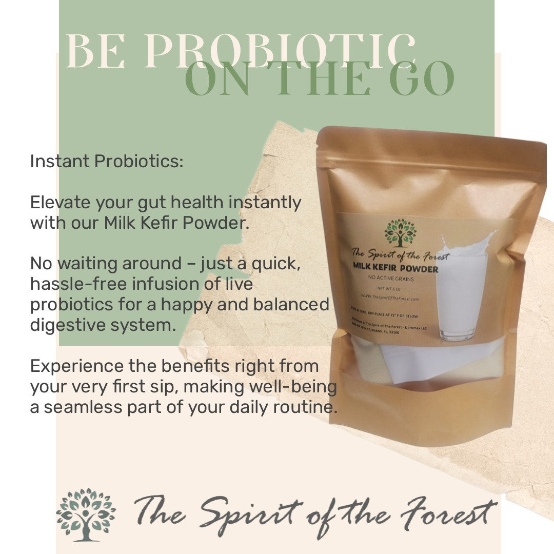 Organic Milk Kefir Powder Ready No Maintenace From Live Active ...