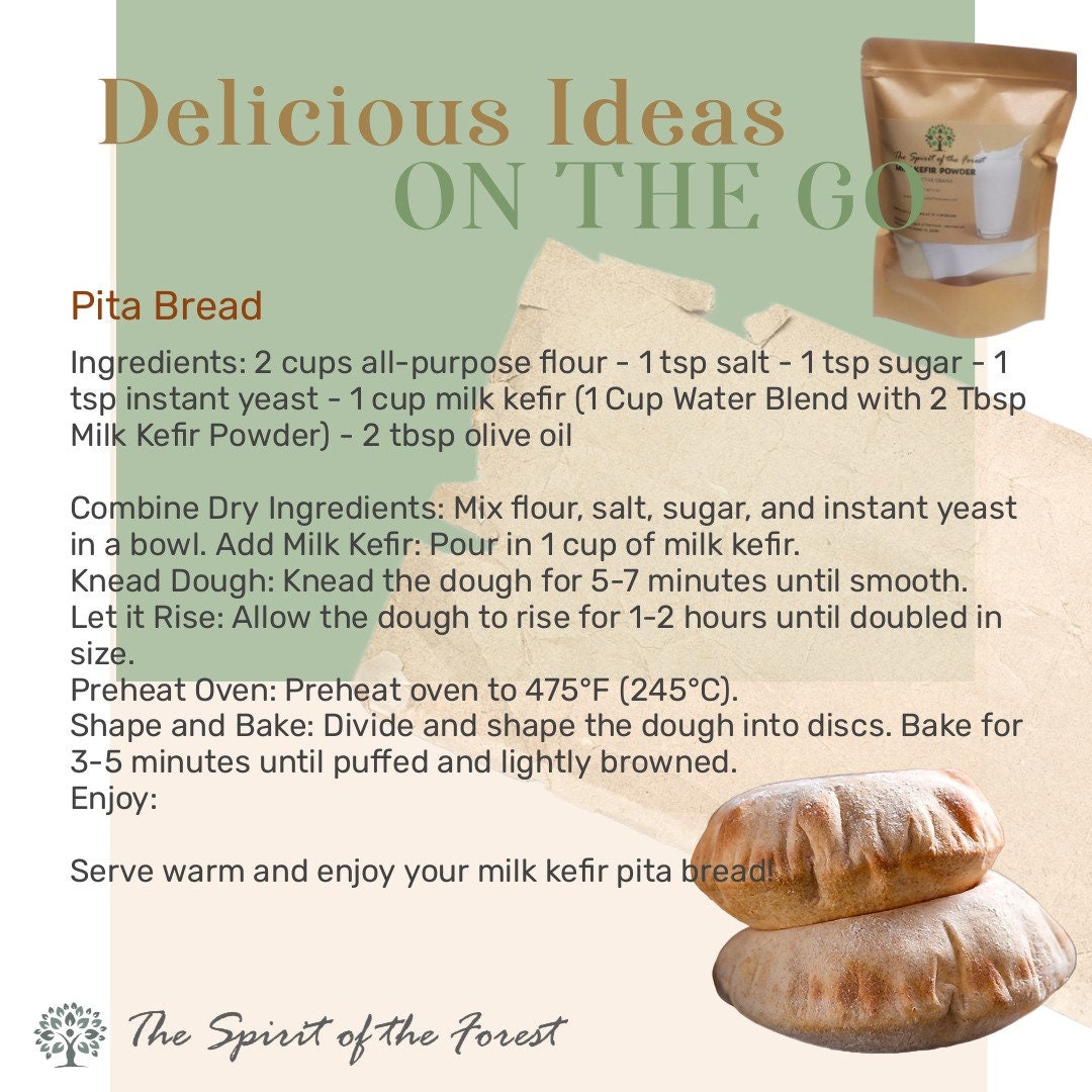 Organic Milk Kefir Powder Ready No Maintenace From Live Active ...