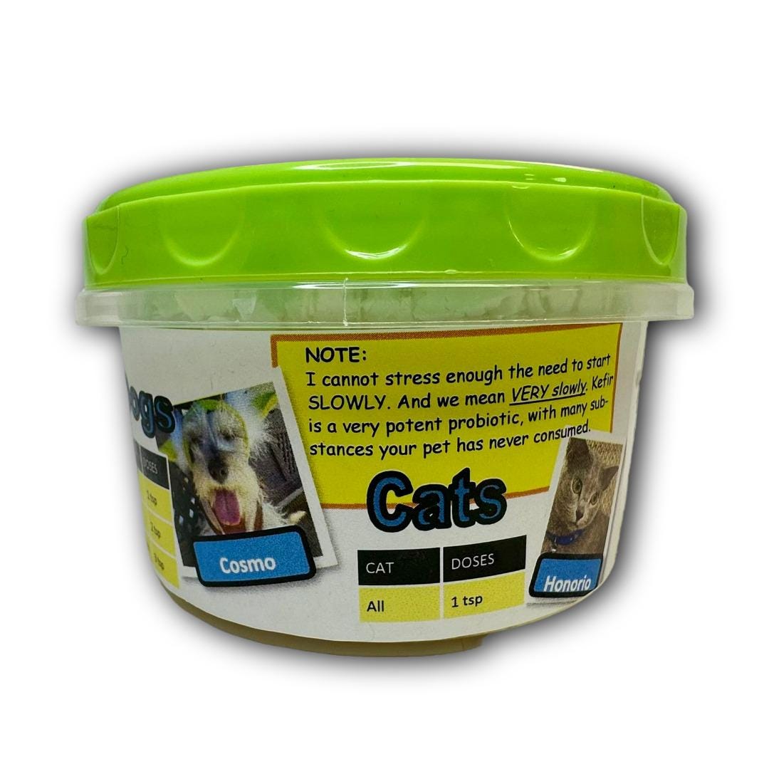 Petfir Pack Kefir for Dogs and Cats Supplement Pets Probiotic Dog ...