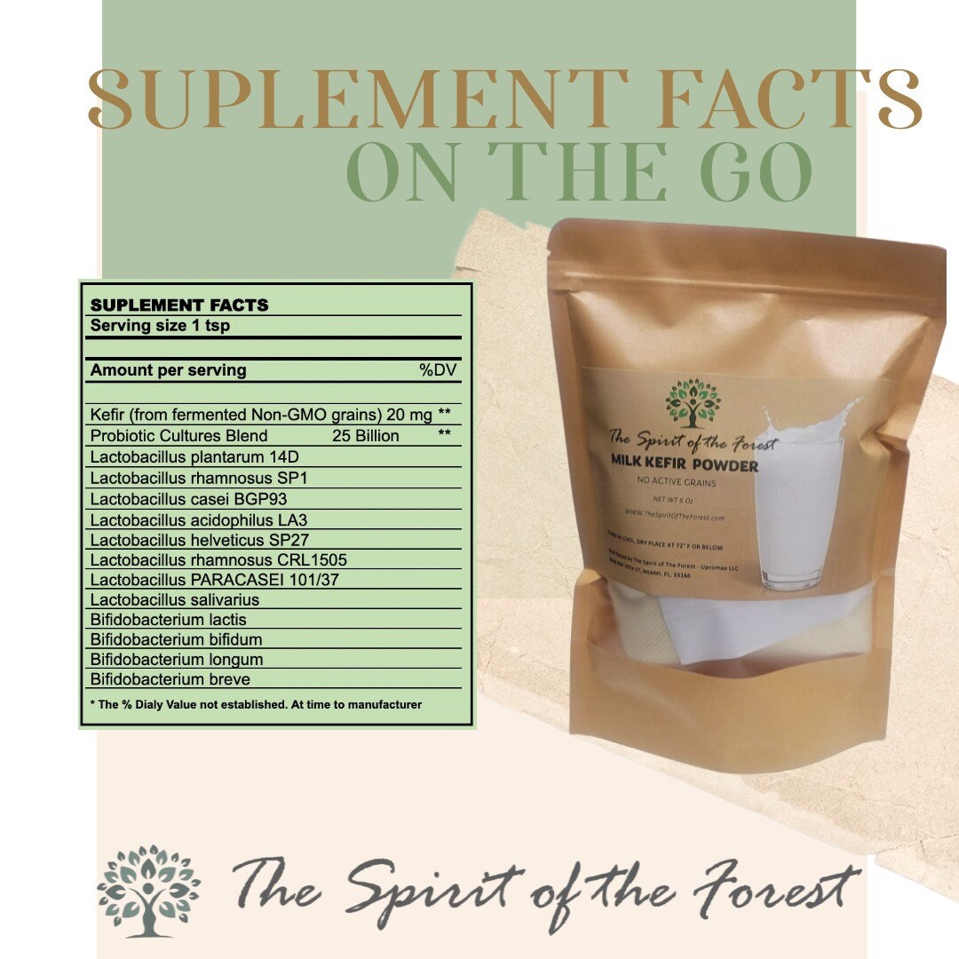 Organic Milk Kefir Powder Ready No Maintenace From Live Active ...