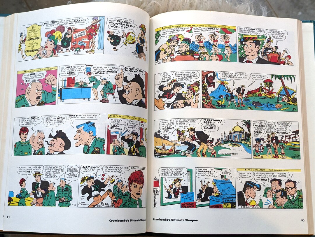 1978 First Edition the Best of Li'l Abner by Al Capp American Cartoon ...