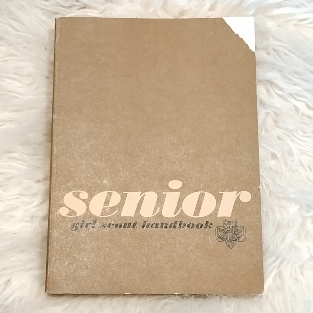 1963 Senior Girl Scout Handbook, First Edition Soft Cover - Etsy