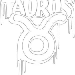 Taurus Dripping - Etsy