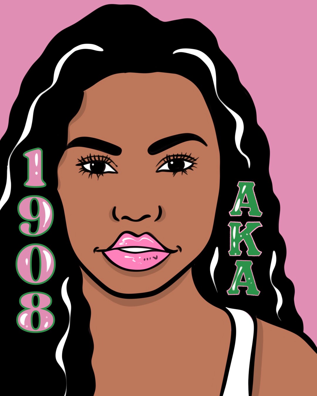 1908 AKA Woman - Etsy