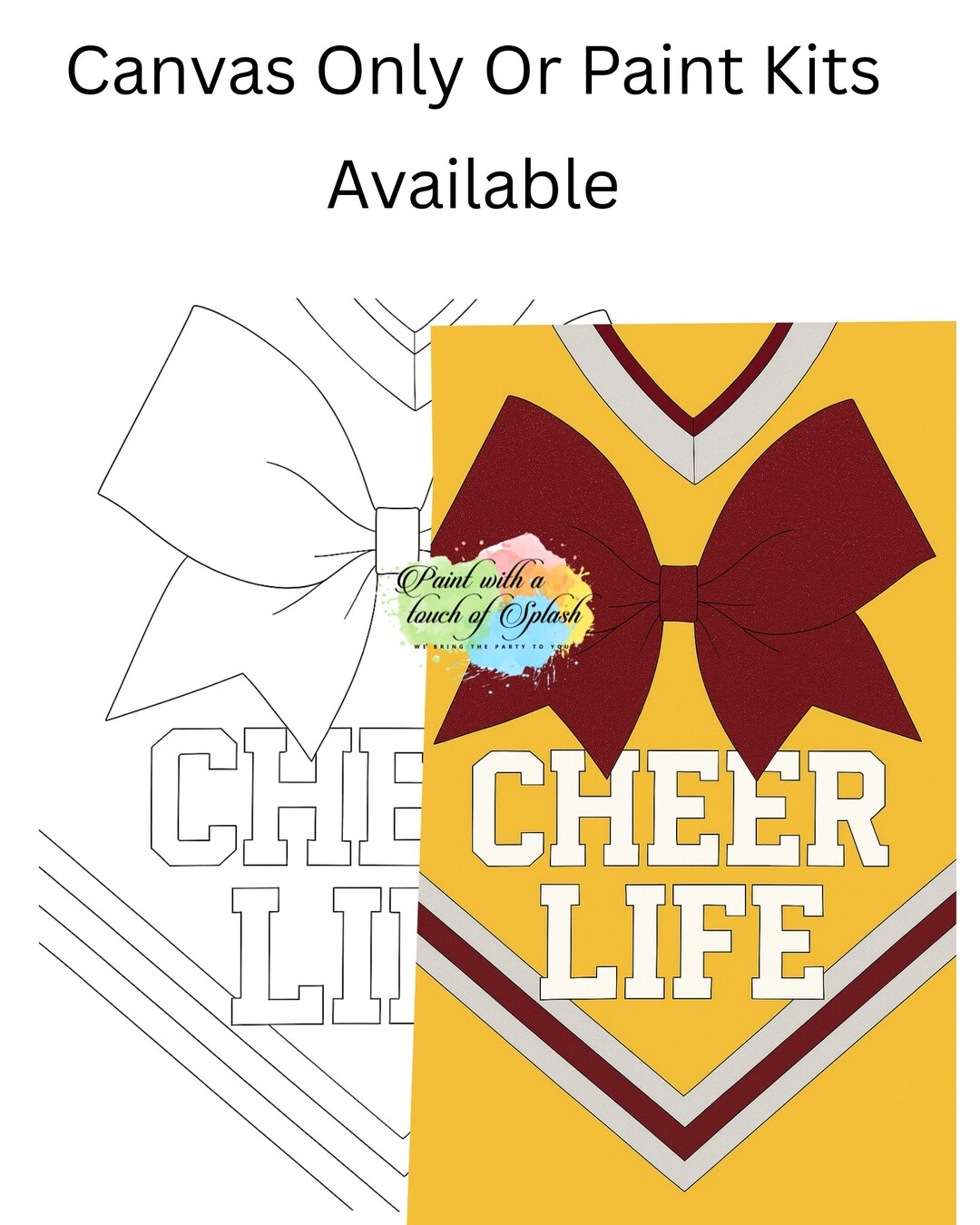 Cheer Life/ Paint Kits - Etsy