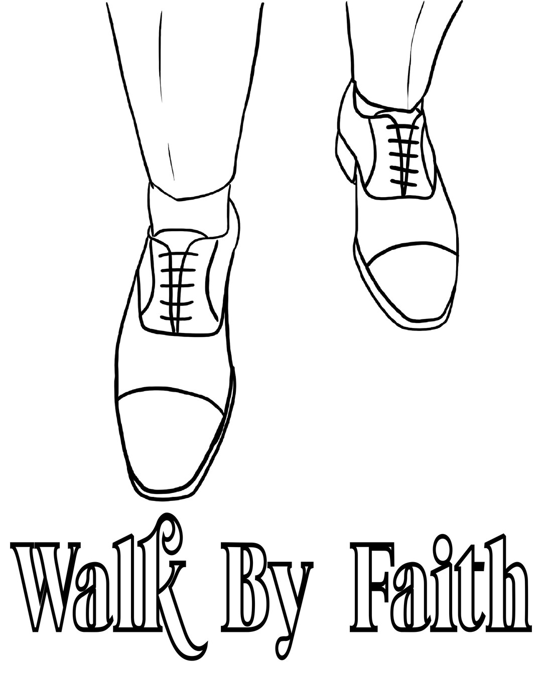 Walk by Faith/ Paint Kits - Etsy