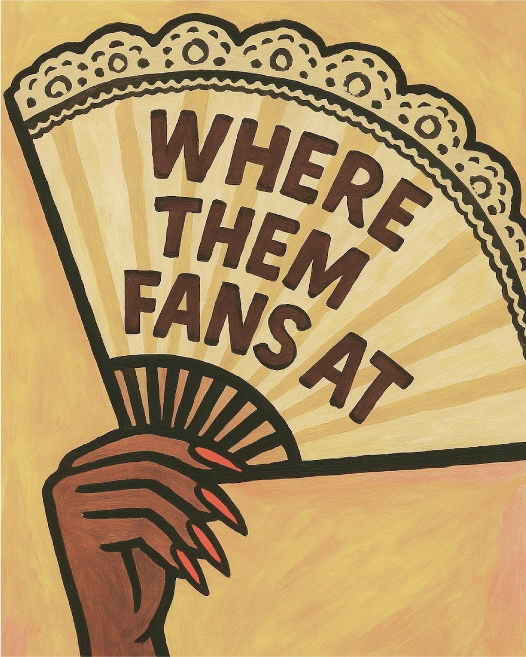 Where Them Fans At - Etsy
