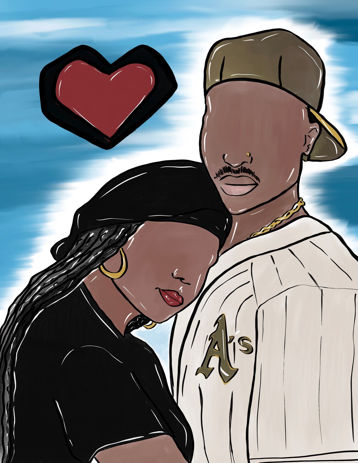 Poetic Justice (janet and 2 Pac) - Etsy