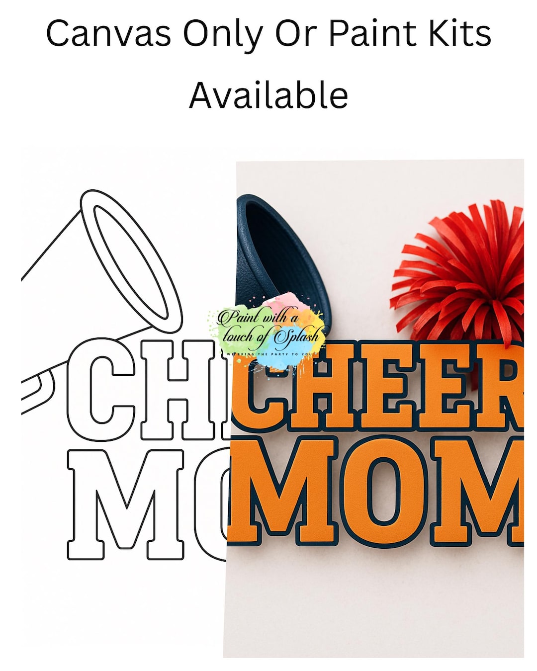 Cheer Mom/ Paint Kits - Etsy