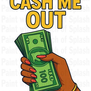 Cash Me Out - Etsy