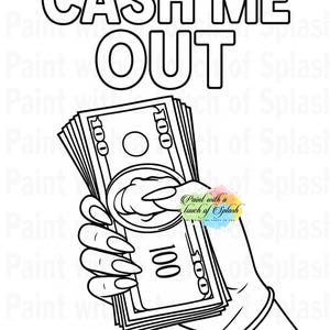 Cash Me Out - Etsy