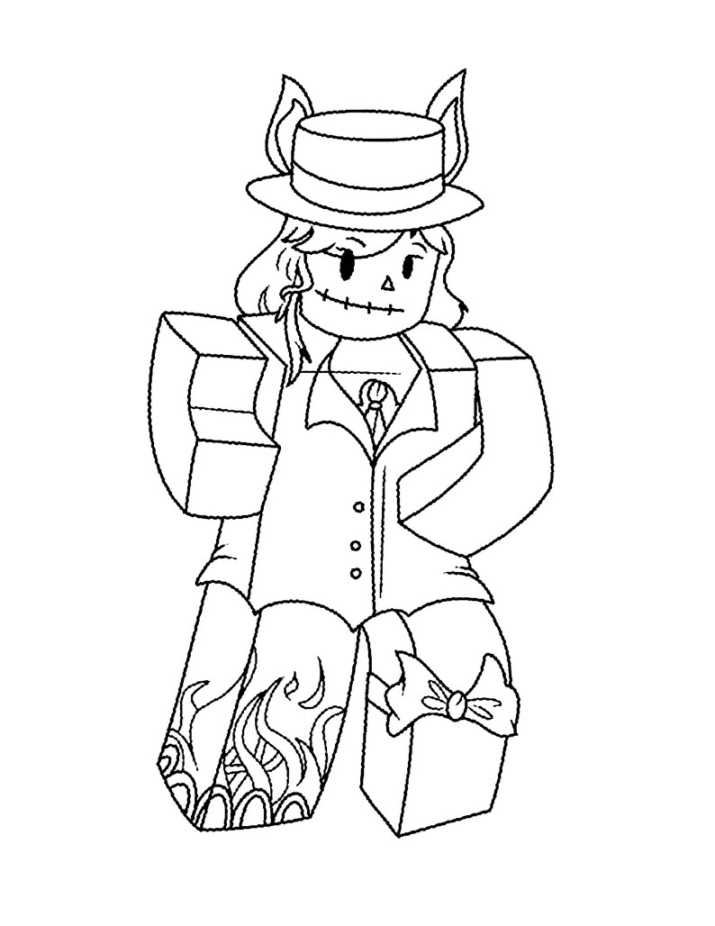 Roblox Pre Drawn Canvas for Kids - Etsy