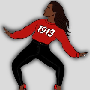 Delta Pre Drawn Canvas - Etsy