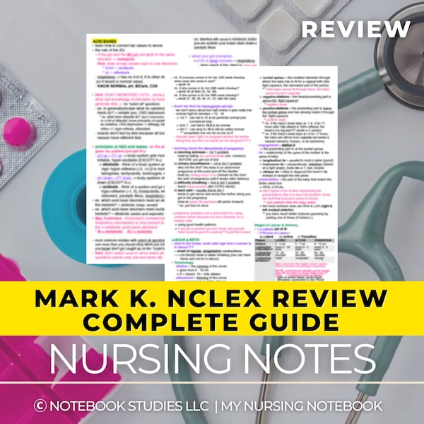 Mark K Nclex - Etsy