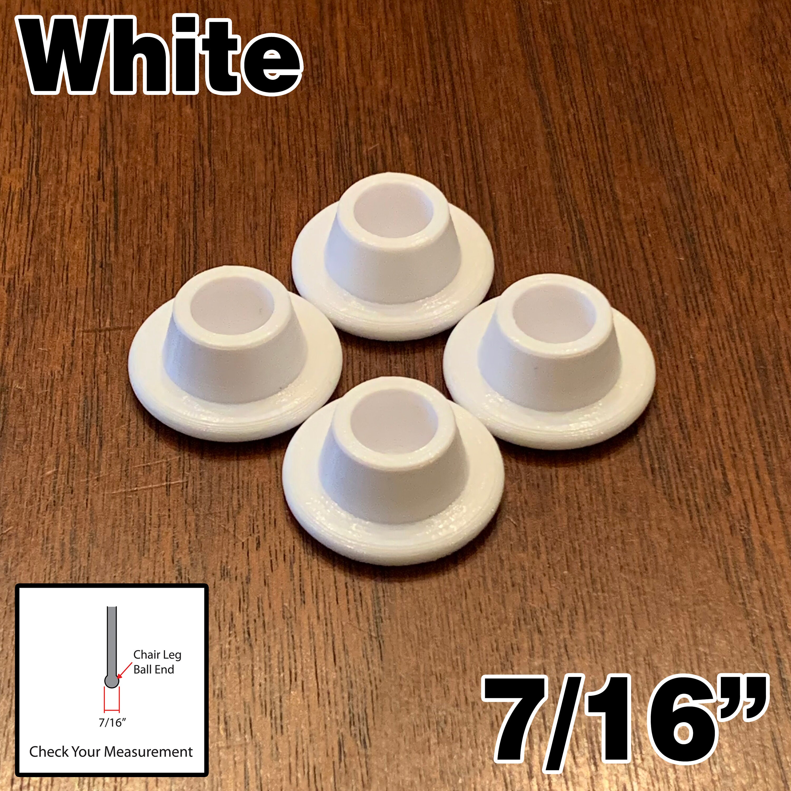 Replacement Chair Glides - Set of 4 - Etsy
