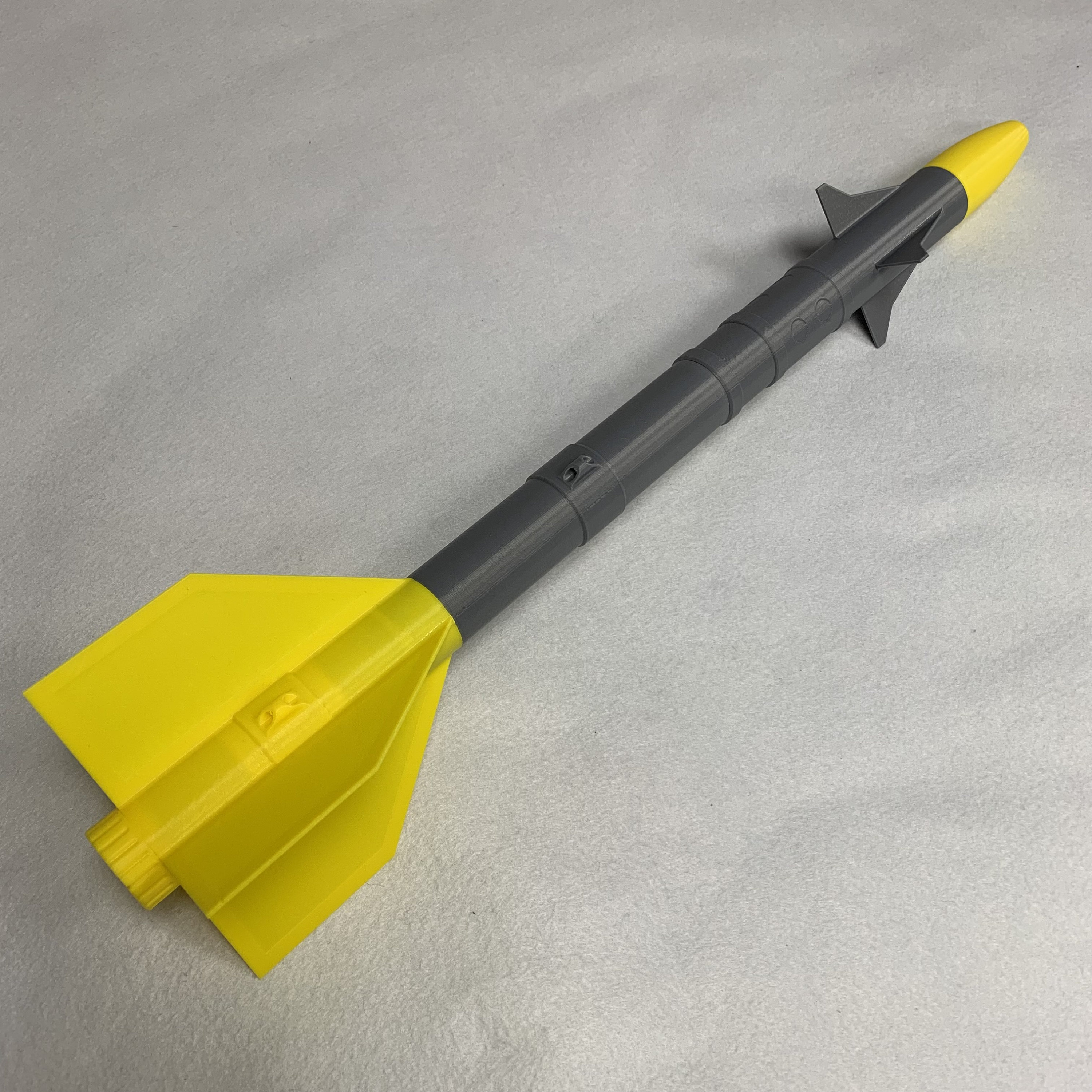 Sidewinder Rocket - Flying Model Rocket - Etsy