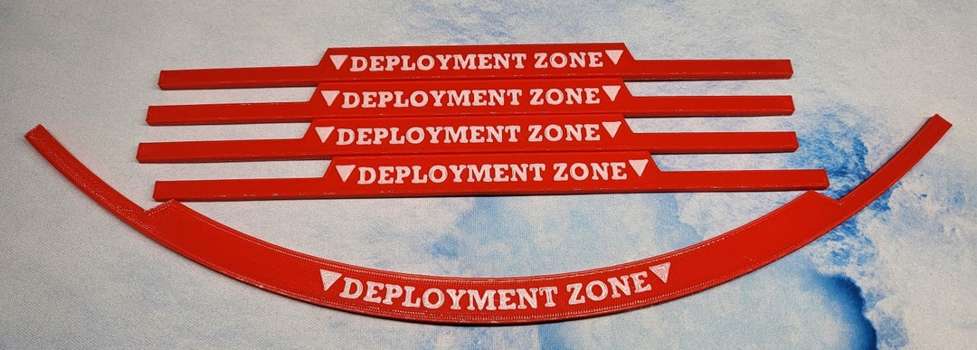 Deployment Zone Markers RED - Etsy
