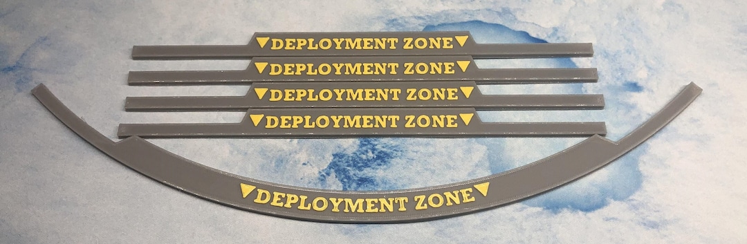Customizable Color Deployment Zone Markers - Etsy