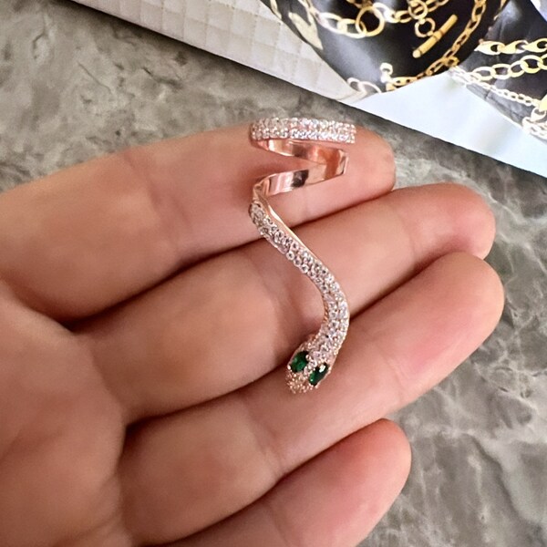 Snake Ear Cuff - Etsy