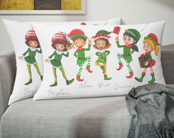 Personalized Elf Pillow - Etsy
