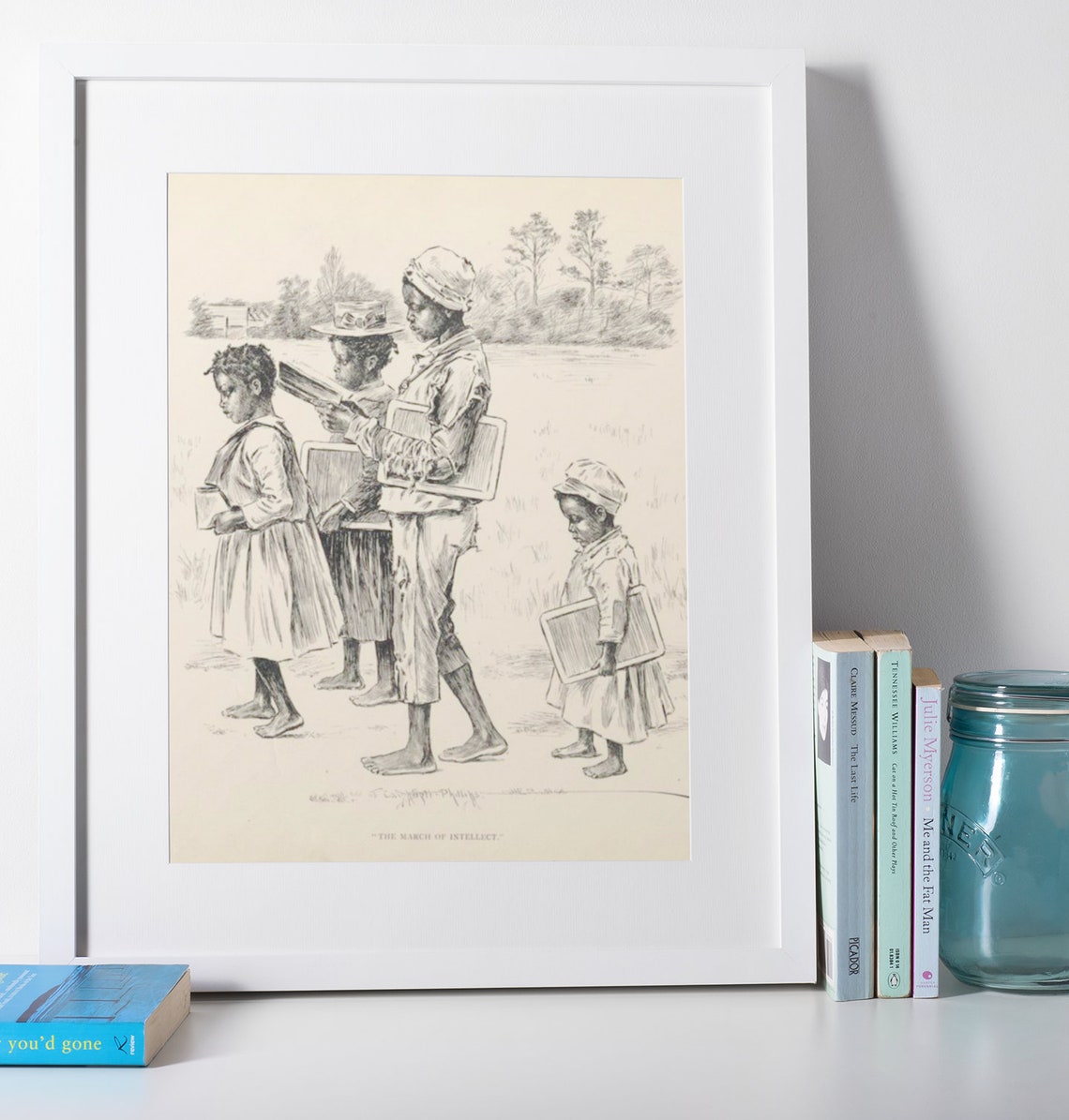 African Art Black Boy Art Minimal African Art Wall Decor - Etsy