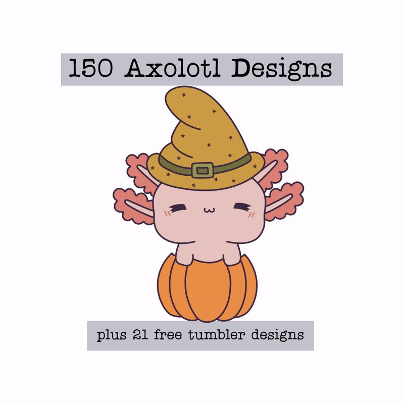 Axolotl Svg - Etsy
