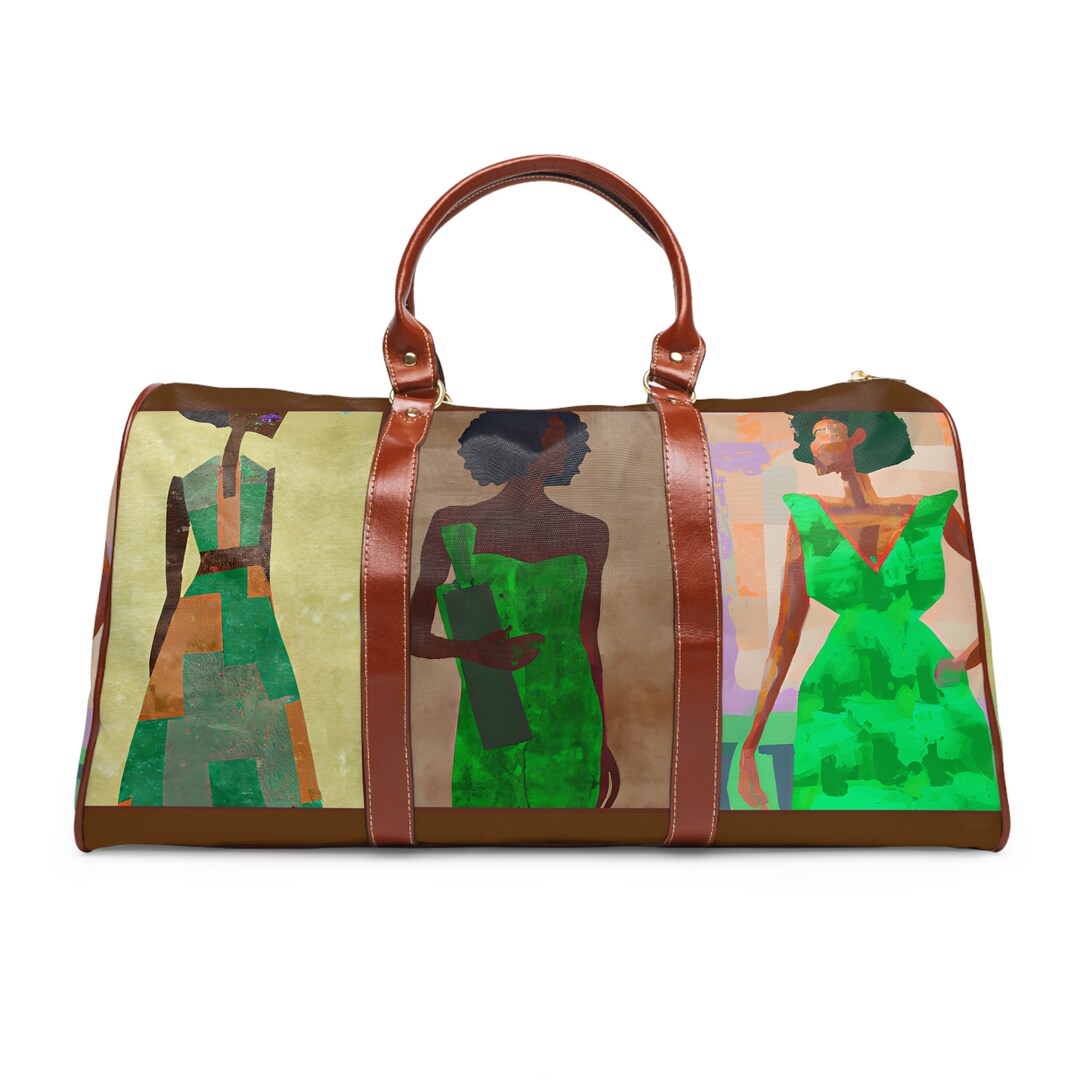 African American Travel Bag Waterproof Duffle Bag Gift for Black Woman ...