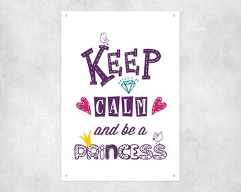 Keep Calm Princess - Etsy