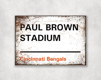 Bengals Street Sign - Etsy
