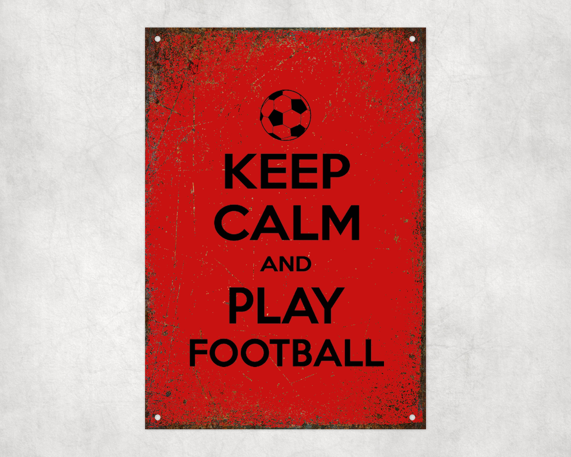 Keep Calm And Play Football Wallpaper