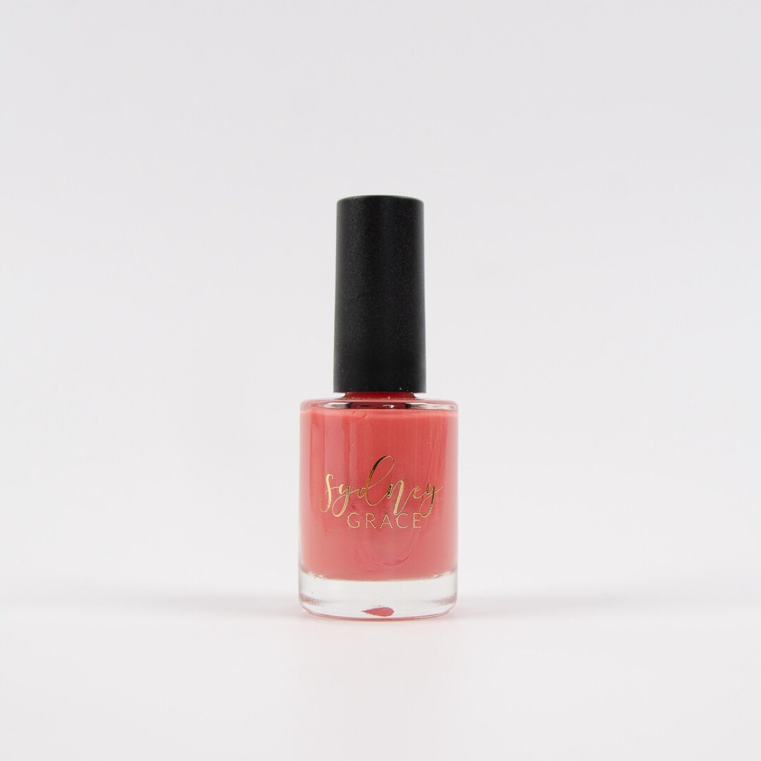 Mango Tango, Nail Polish, Pinky-orange, Full Coverage - Etsy