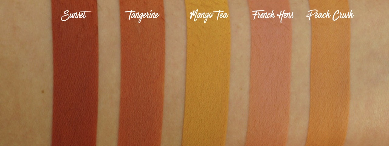 Mango Tea, Matte Eyeshadow, 26mm Pan, Pressed, Cruelty-free, Long ...