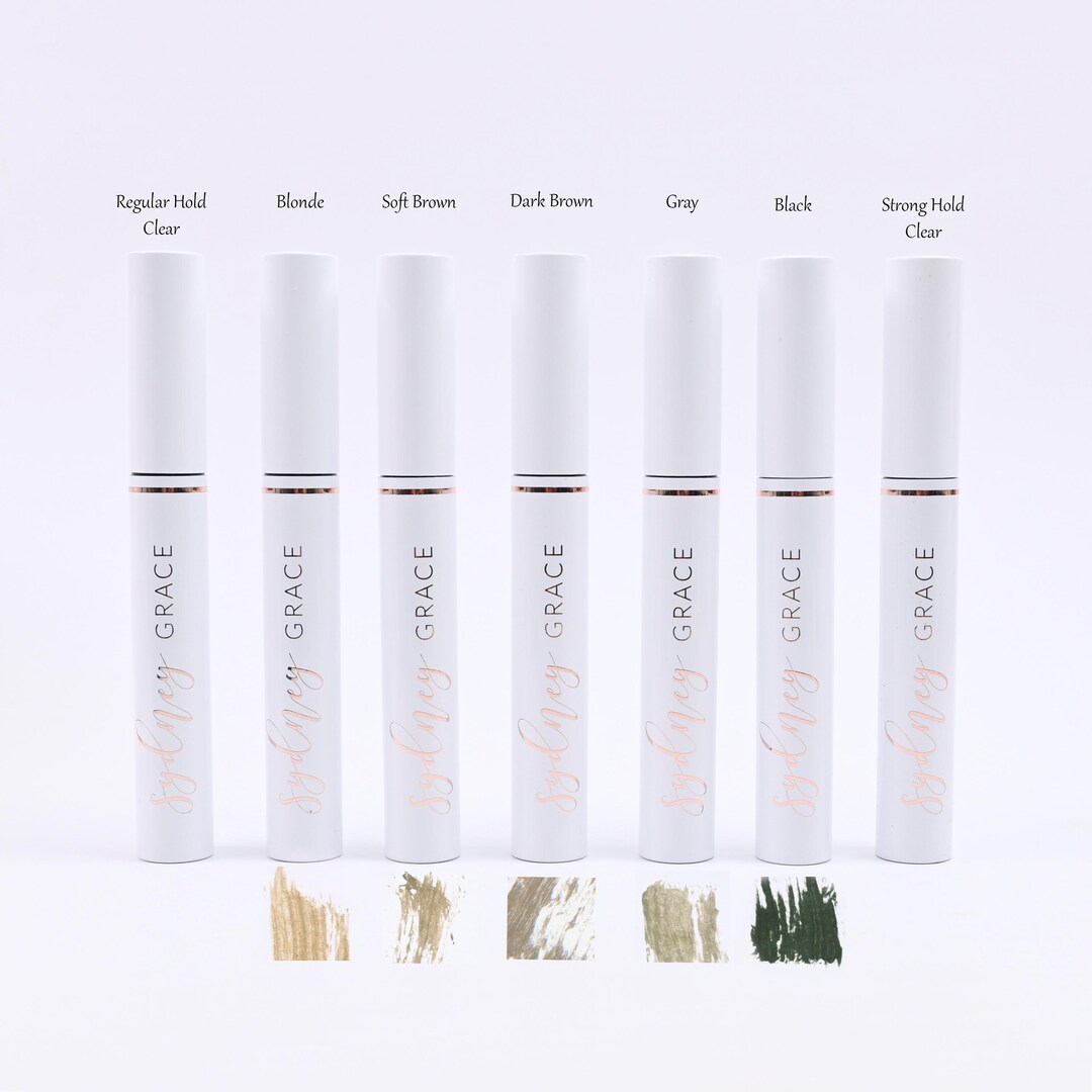 Colored and Clear Eyebrow Gel, Shape and Set Brows for All Day Hold - Etsy