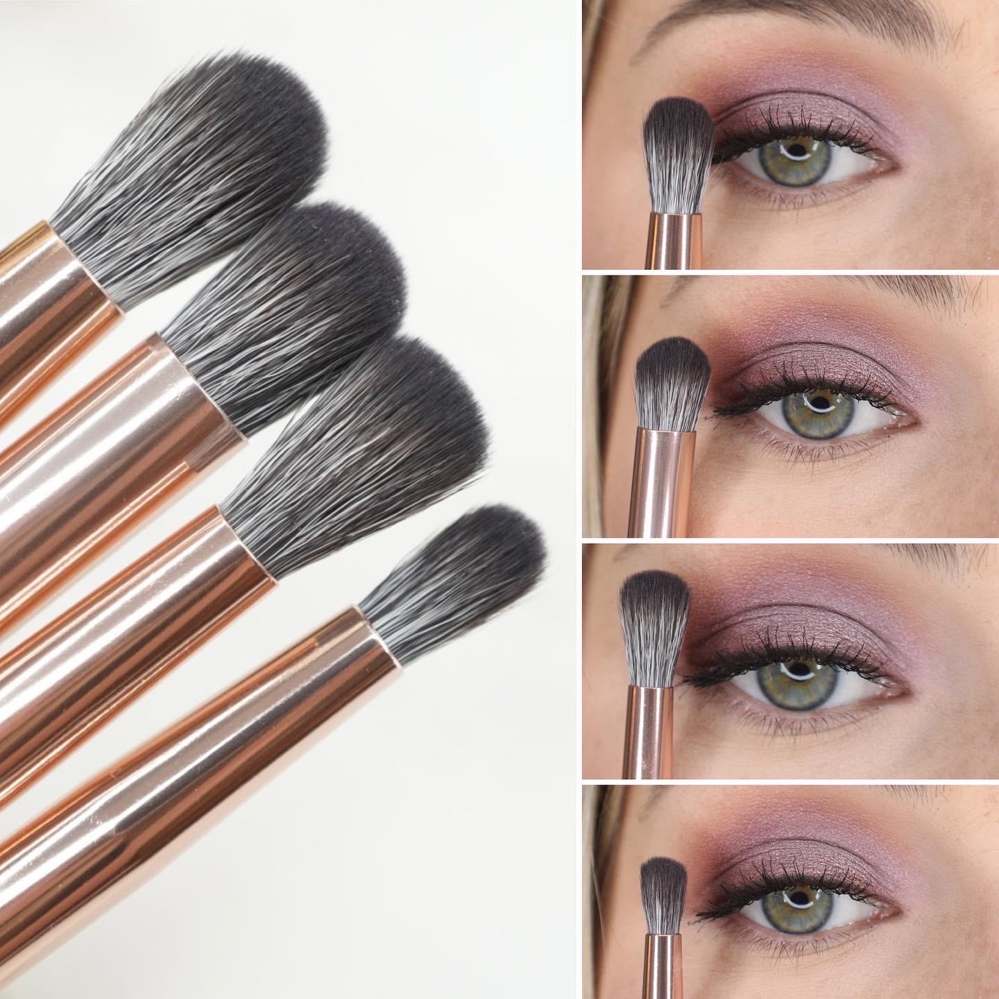 Eye Brush Blending Set, Soft Synthetic Makeup Brushes - Etsy