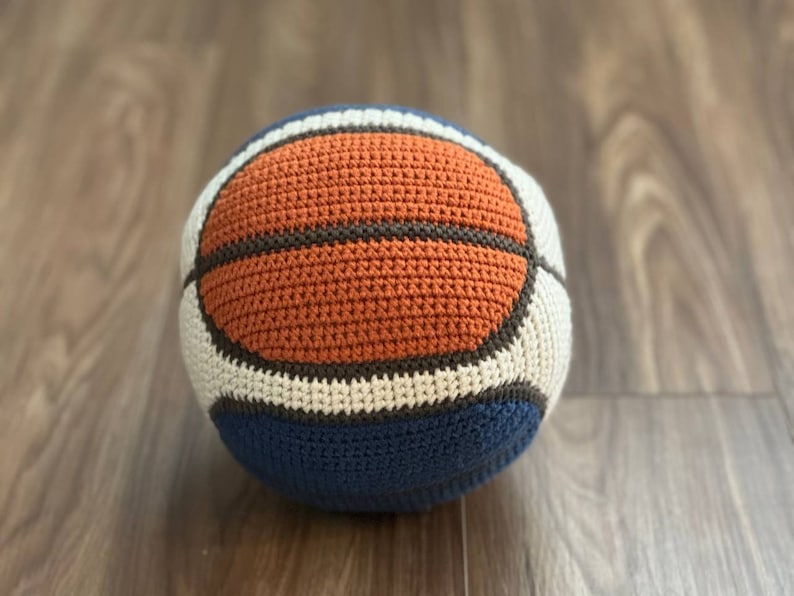 Crochet Basketball Digital Pattern PDF | Instant Download - Etsy