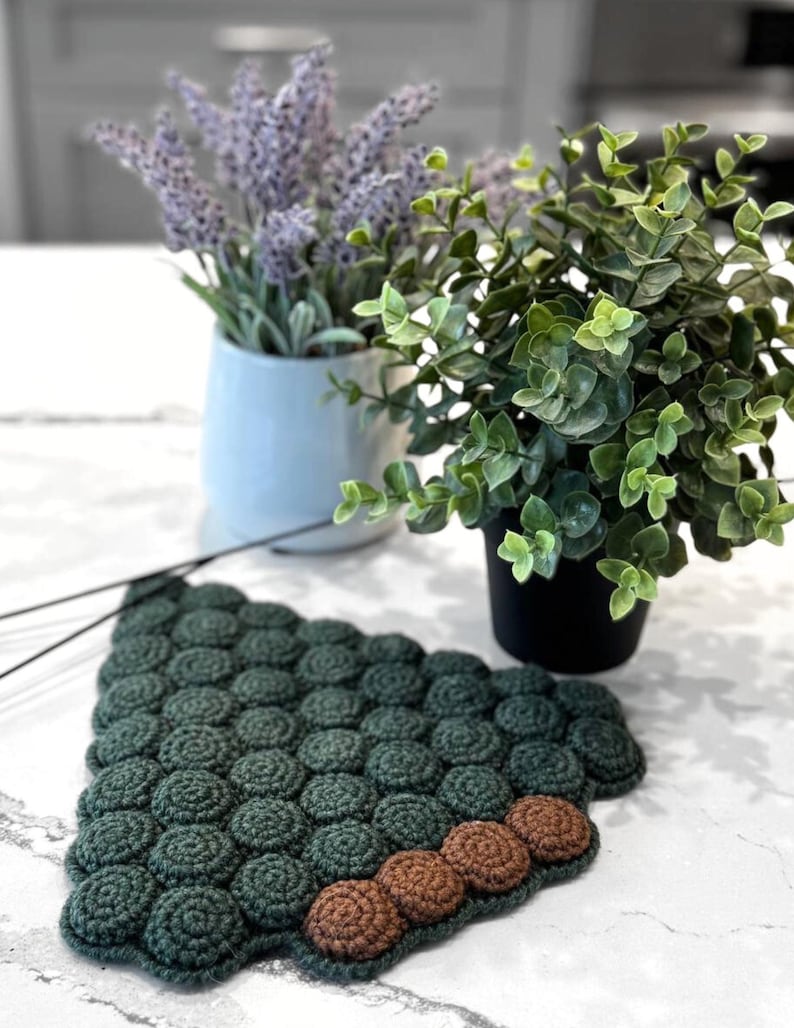Crochet Holiday Trivet Set – Tree, Stocking & Mitten – PDF Pattern - Etsy