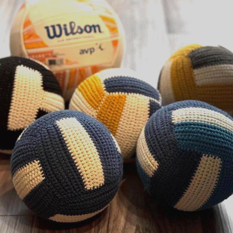Volleyball Bag Crochet - Etsy