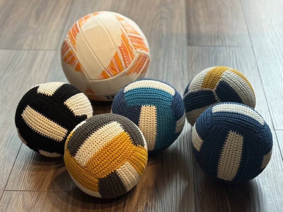 Crochet Volleyball Digital Pattern PDF - Realistic and Fun - 18.5 ...