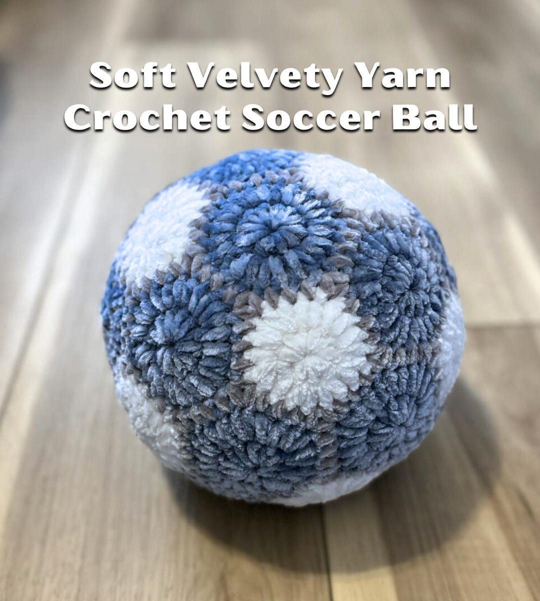 Crochet Soccer Ball Pattern PDF – Soft and Velvety – 22 Inches (56 Cm ...