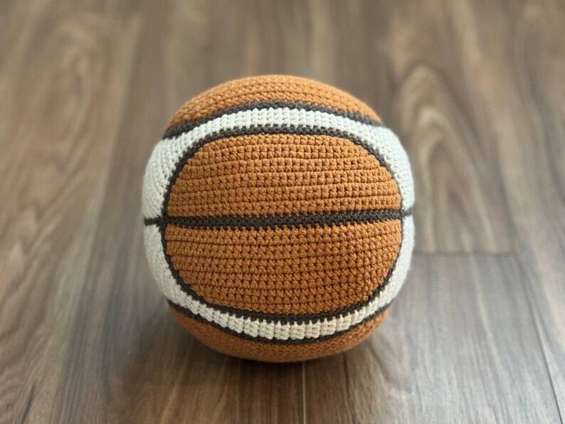 Crochet Basketball Digital Pattern PDF | Instant Download - Etsy