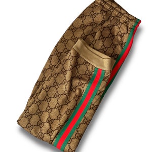 Gucci Monogram Pants - Etsy