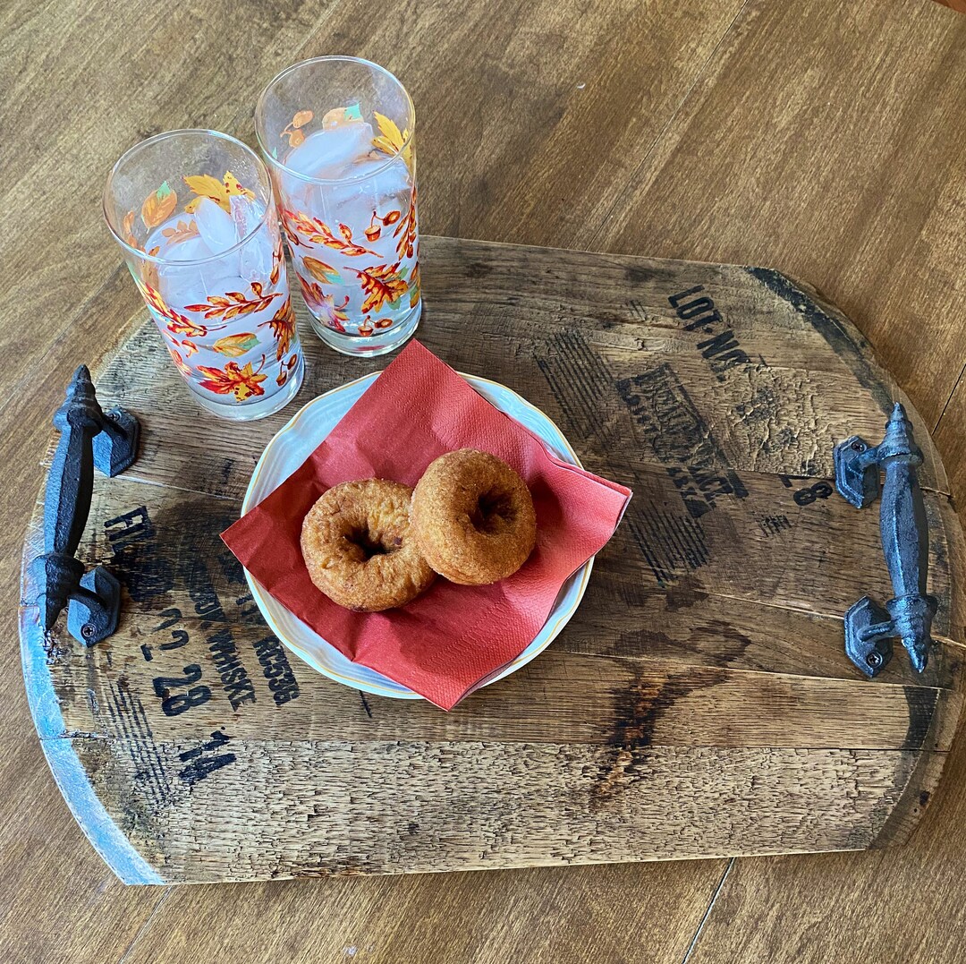 Buffalo Trace Barrel Serving Tray - Etsy
