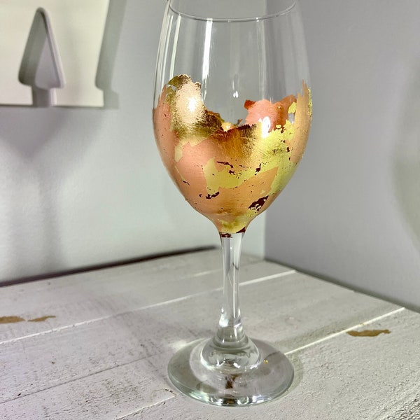 Alcohol Ink Wine Glasses - Etsy