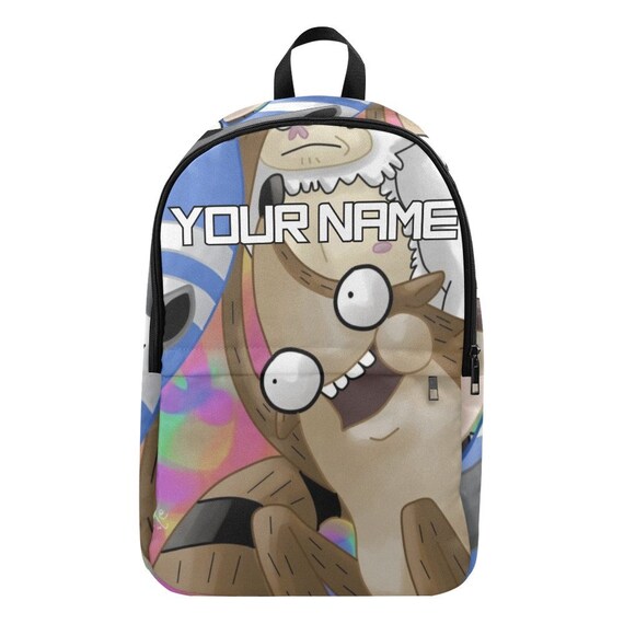 Regular Show Backpack Bag. for School Students. Birthday - Etsy