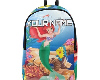 Mermaid Backpack for School - Etsy
