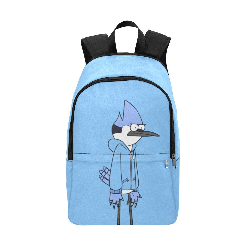 Regular Show Backpack Mordecai Bag. for School Students. - Etsy