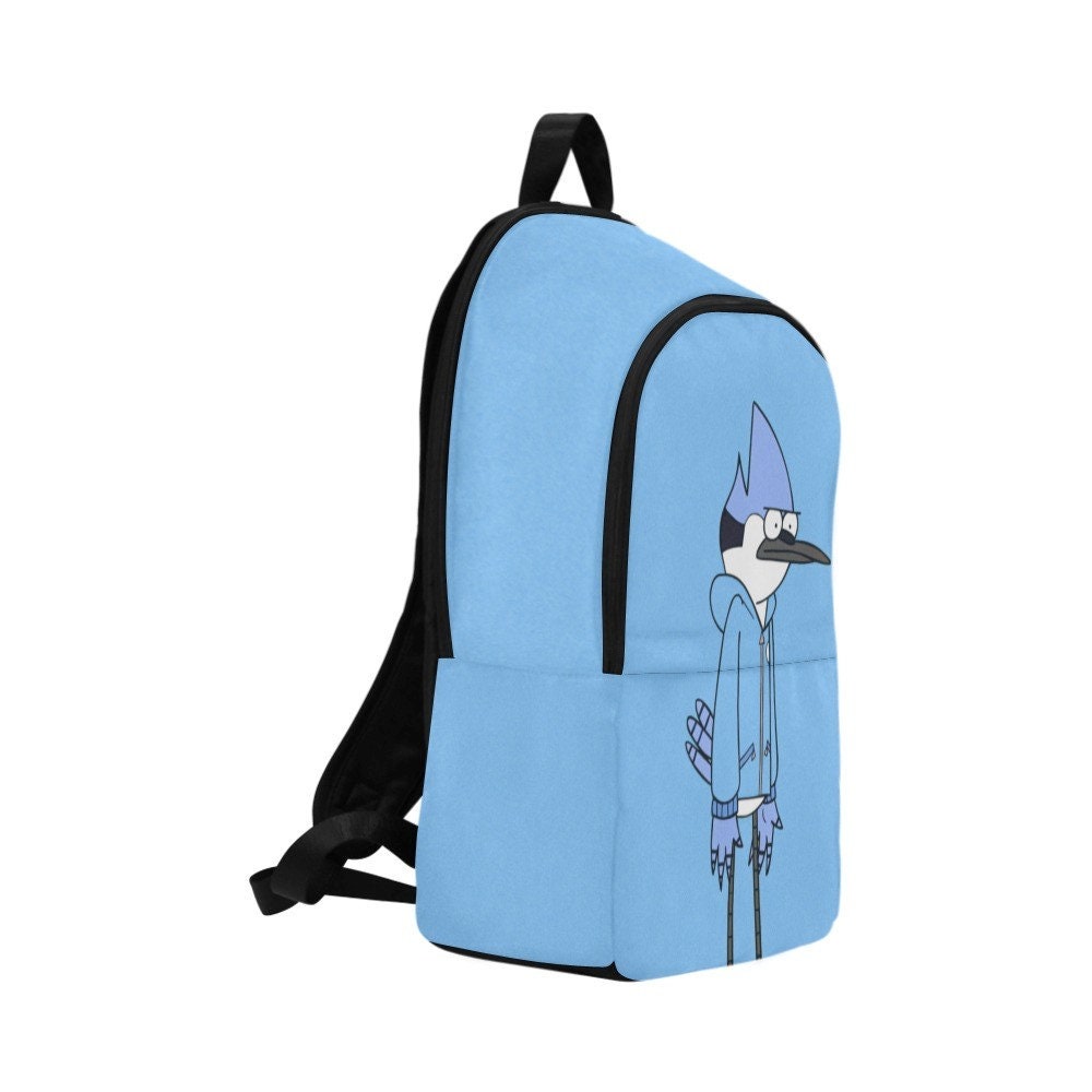 Regular Show Backpack Mordecai Bag. for School Students. - Etsy