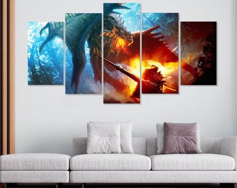 Monster Hunter Wall Art - Etsy UK