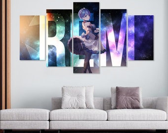 Re Zero Rem Poster - Etsy